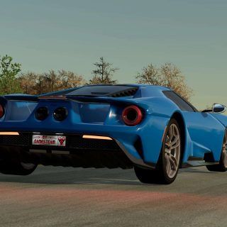 Ford GT Supercar v1.2 FS22 Mod | Farming Simulator 22 Mod