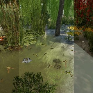 Frogs For Pond v1.0 FS22 Mod | Farming Simulator 22 Mod