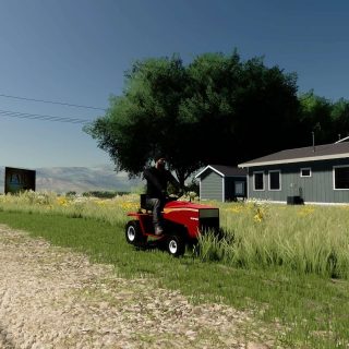 Roper lawn mower V1.0 FS22 Mod | Farming Simulator 22 Mod
