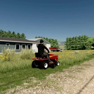 Roper lawn mower V1.0 FS22 Mod | Farming Simulator 22 Mod