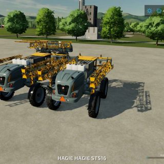Hagie STS16 Sprayer v1.0 FS22 Mod | Farming Simulator 22 Mod