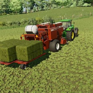 Hesston 4900 Baler v1.0 FS22 Mod | Farming Simulator 22 Mod
