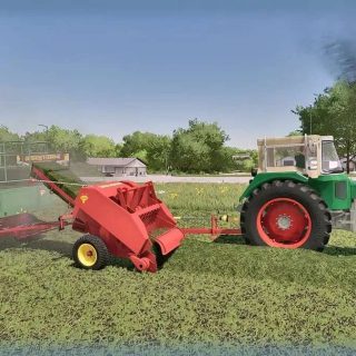 John Deere Lanz F80 Baler v1.0 FS22 Mod | Farming Simulator 22 Mod