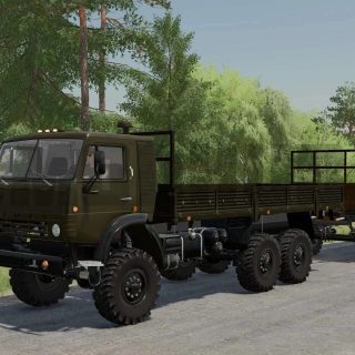 KAMAZ ONBOARD OFF-ROAD V1.0.1.2 FS22 Mod | Farming Simulator 22 Mod