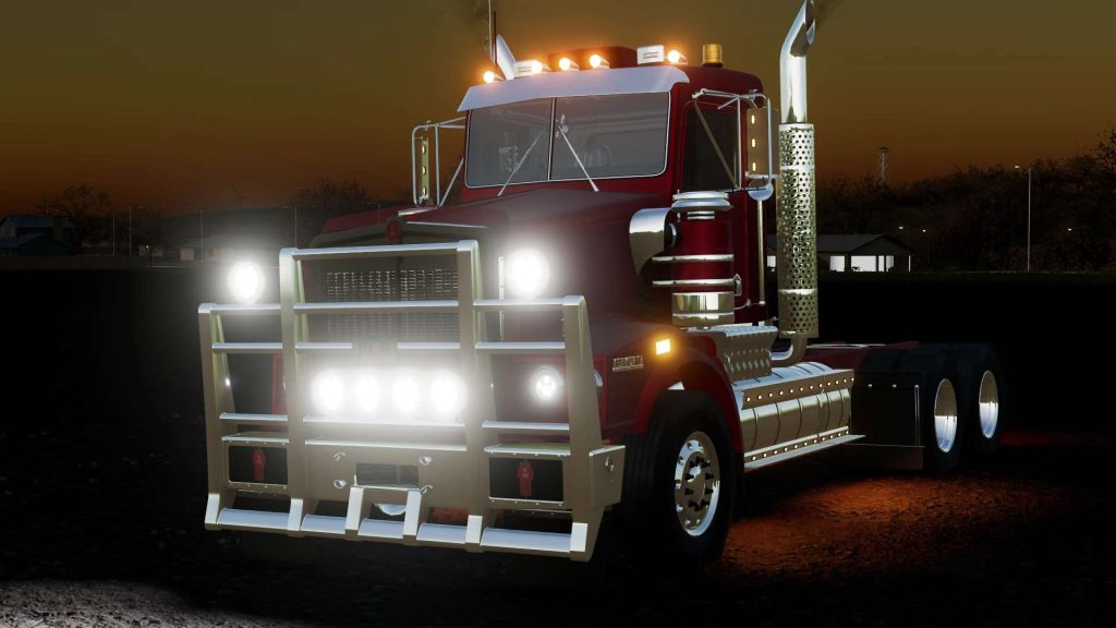 Kenworth T659 Tipper v1.1 FS22 Mod | Farming Simulator 22 Mod