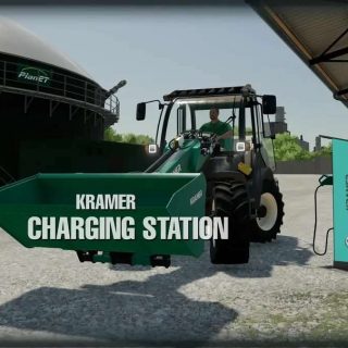 Kramer Charging Station v1.0 FS22 Mod | Farming Simulator 22 Mod