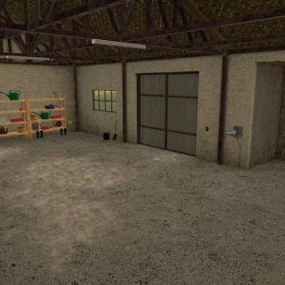 Large Garage v1.0 FS22 Mod | Farming Simulator 22 Mod