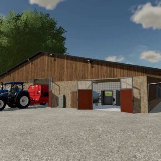 Large Old Barn v1.0 FS22 Mod | Farming Simulator 22 Mod