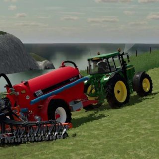 Lizard 2300SA-R Slurry Spreader v1.0 FS22 Mod | Farming Simulator 22 Mod