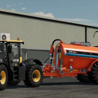Lizard 2300SA-R Slurry Spreader v1.0 FS22 Mod | Farming Simulator 22 Mod