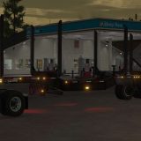 LIZARD LOG TRAILER 45FT v1.0 FS22 Mod | Farming Simulator 22 Mod