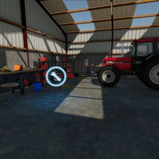 Machinery Shed And Workshop v1.0 FS22 Mod | Farming Simulator 22 Mod