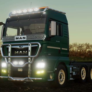 MAN TGX Truck v1.1 FS22 Mod | Farming Simulator 22 Mod
