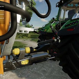 Manual Attach v2.3 FS22 Mod | Farming Simulator 22 Mod