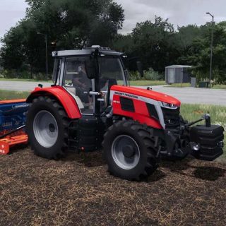 Massey Ferguson 6S v1.1.1 FS22 Mod | Farming Simulator 22 Mod