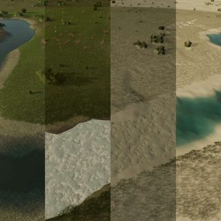 Natural Water Rivers And Ponds Pack v1.1 FS22 Mod | Farming Simulator ...