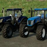 New Holland T7/T7000 Series v1.2.2 FS22 Mod | Farming Simulator 22 Mod