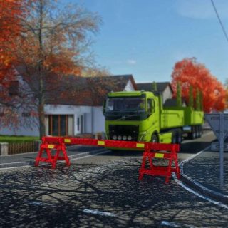 Norwegian Construction Wood Beam v1.0 FS22 Mod | Farming Simulator 22 Mod