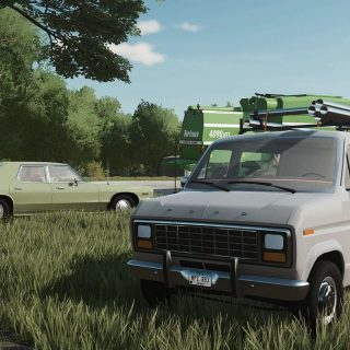 Old USA Placeable Cars V1.0 FS22 Mod | Farming Simulator 22 Mod