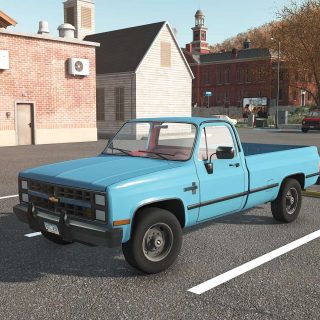 Old USA Traffic Pack (Prefab) V1.0 FS22 Mod | Farming Simulator 22 Mod