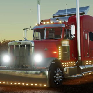 Peterbilt 379 v1.1 FS22 Mod | Farming Simulator 22 Mod