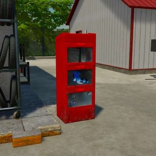 Placeable Newspaper Boxes v1.0 FS22 Mod | Farming Simulator 22 Mod