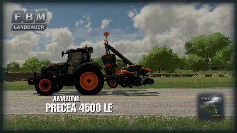 Precea 4500 LE v1.0 FS22 Mod | Farming Simulator 22 Mod