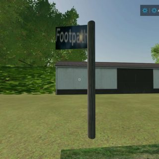 Public footpath and bridleway prefab uk v1.0 FS22 Mod | Farming ...