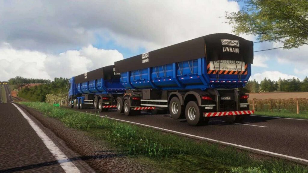 Randon Vanderleia Dumper v1.5 FS22 Mod | Farming Simulator 22 Mod