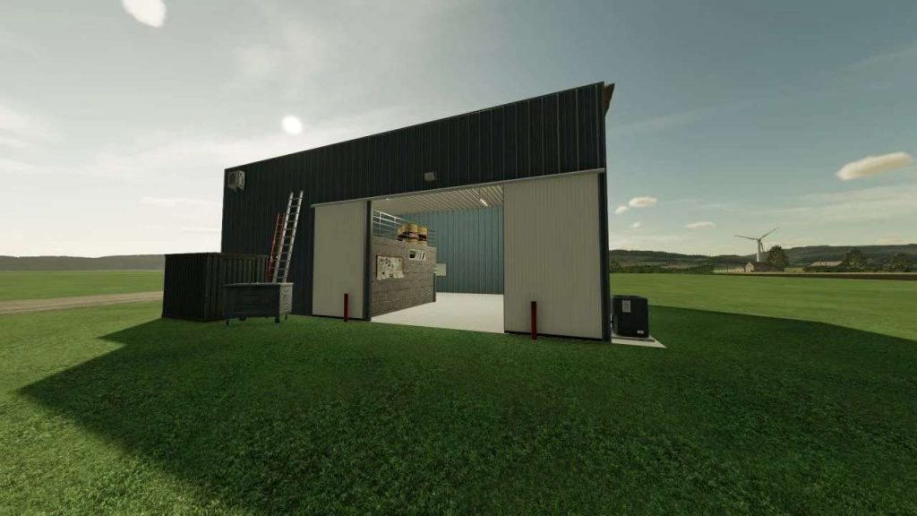 Small Agricultural Shed v1.0 FS22 Mod | Farming Simulator 22 Mod