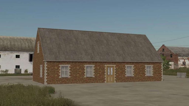 Small Post-German House v1.0 FS22 Mod | Farming Simulator 22 Mod