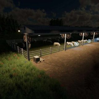 Small Sheep Barn v1.0 FS22 Mod | Farming Simulator 22 Mod
