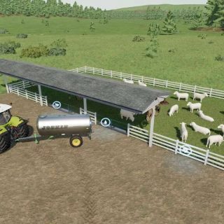 Small Sheep Barn v1.0 FS22 Mod | Farming Simulator 22 Mod