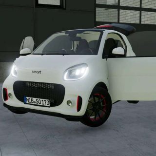 Smart EQ Fortwo Electric 2020 v1.1 FS22 Mod | Farming Simulator 22 Mod