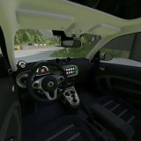 Smart EQ Fortwo Electric 2020 v1.1 FS22 Mod | Farming Simulator 22 Mod