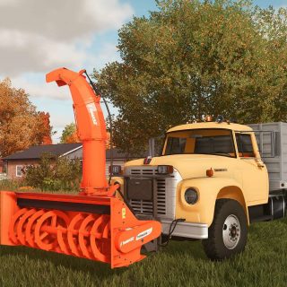 Snow Plow Mount V1.0 FS22 Mod | Farming Simulator 22 Mod