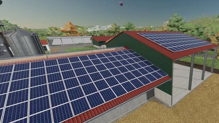 Solarpanels v1.0 FS22 Mod | Farming Simulator 22 Mod