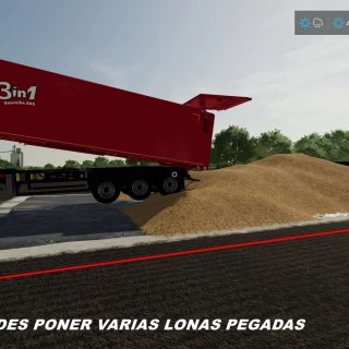 Tarpaulin ESPANOL v1.1 FS22 Mod | Farming Simulator 22 Mod