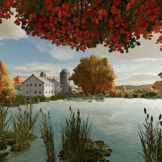The White Farm v1.0 FS22 Mod | Farming Simulator 22 Mod