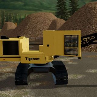 Tigercat 250D Track Loader BETA v1.0 FS22 Mod | Farming Simulator 22 Mod
