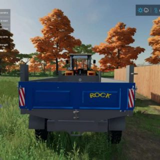 Trailer ROCK 4t/6t v1.0 FS22 Mod | Farming Simulator 22 Mod