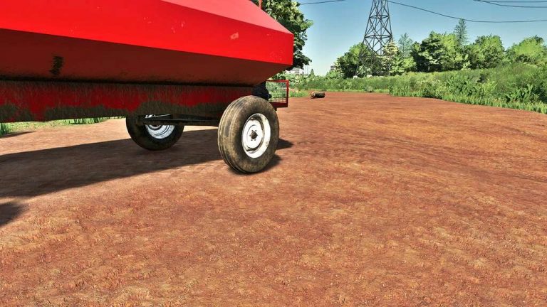 Trailer Tire (Prefab) v1.0 FS22 Mod | Farming Simulator 22 Mod