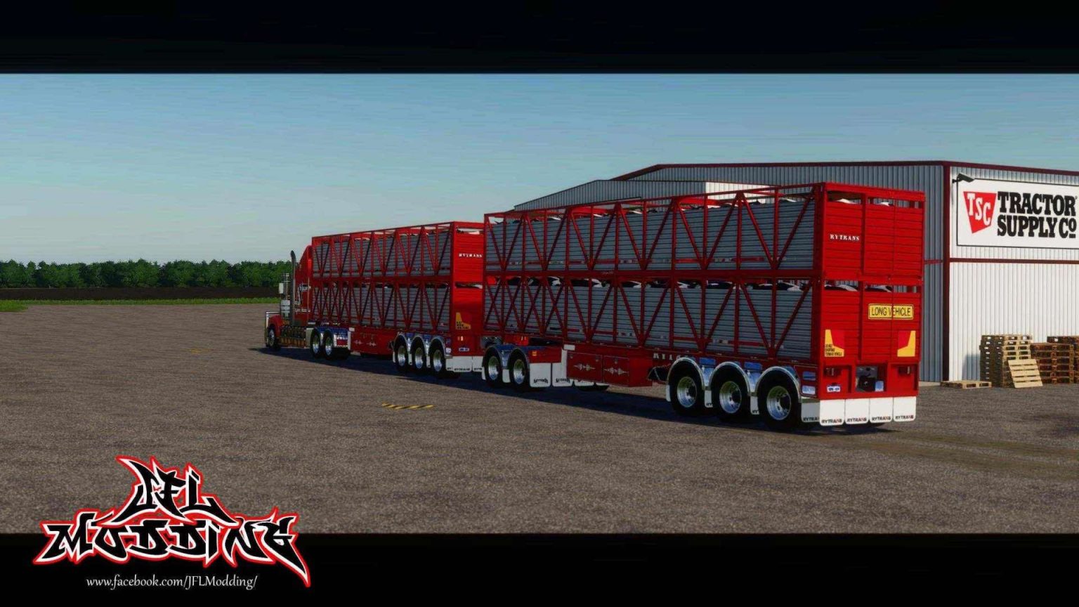 Trailers for livestock v1.0.0.2 FS22 Mod | Farming Simulator 22 Mod