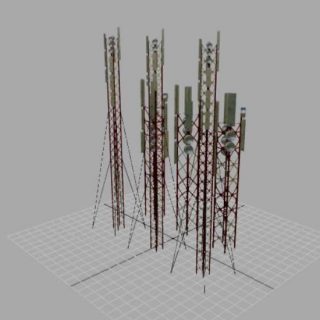 Transmitter Tower Pack (PREFAB) V1.0 FS22 Mod | Farming Simulator 22 Mod