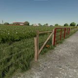 U.S. Farm Fence Pack v1.1 FS22 Mod | Farming Simulator 22 Mod