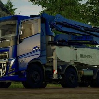 Volvo FH16 concretepump v1.0 FS22 Mod | Farming Simulator 22 Mod
