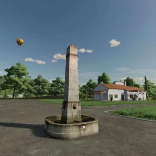 Water fountain v1.0 FS22 Mod | Farming Simulator 22 Mod