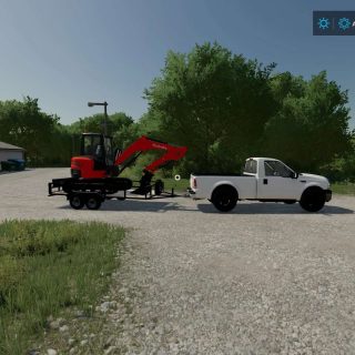 14x8 Ft Trailer v1.0 FS22 Mod | Farming Simulator 22 Mod