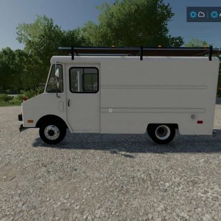 1968 Chevrolet P30 Step Van Fixed v1.0 FS22 Mod | Farming Simulator 22 Mod