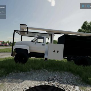 1997 GMC C7500 Chip Truck v1.0 FS22 Mod | Farming Simulator 22 Mod